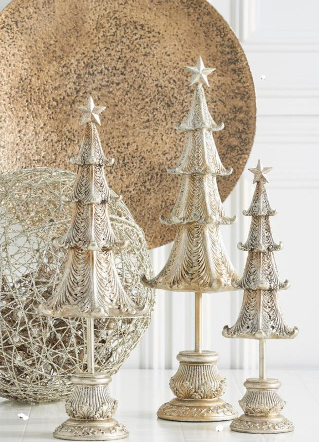 Champagne Trees On Spindle Base – The Permanent Garden