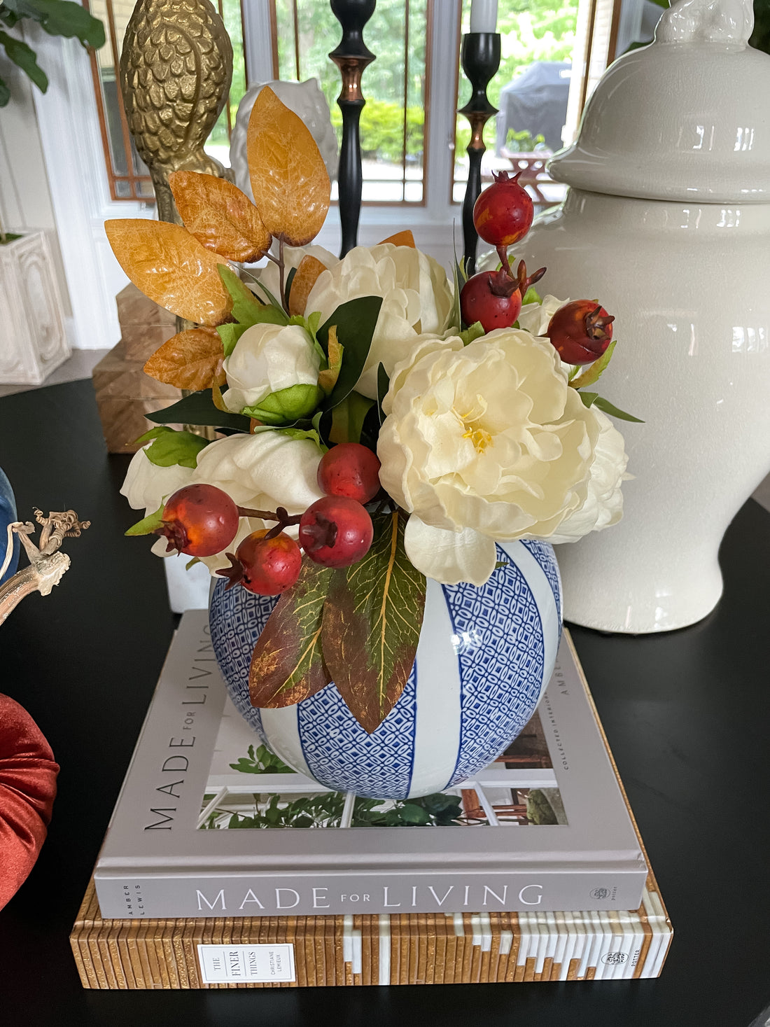 Striped Lidded Jar – The Permanent Garden