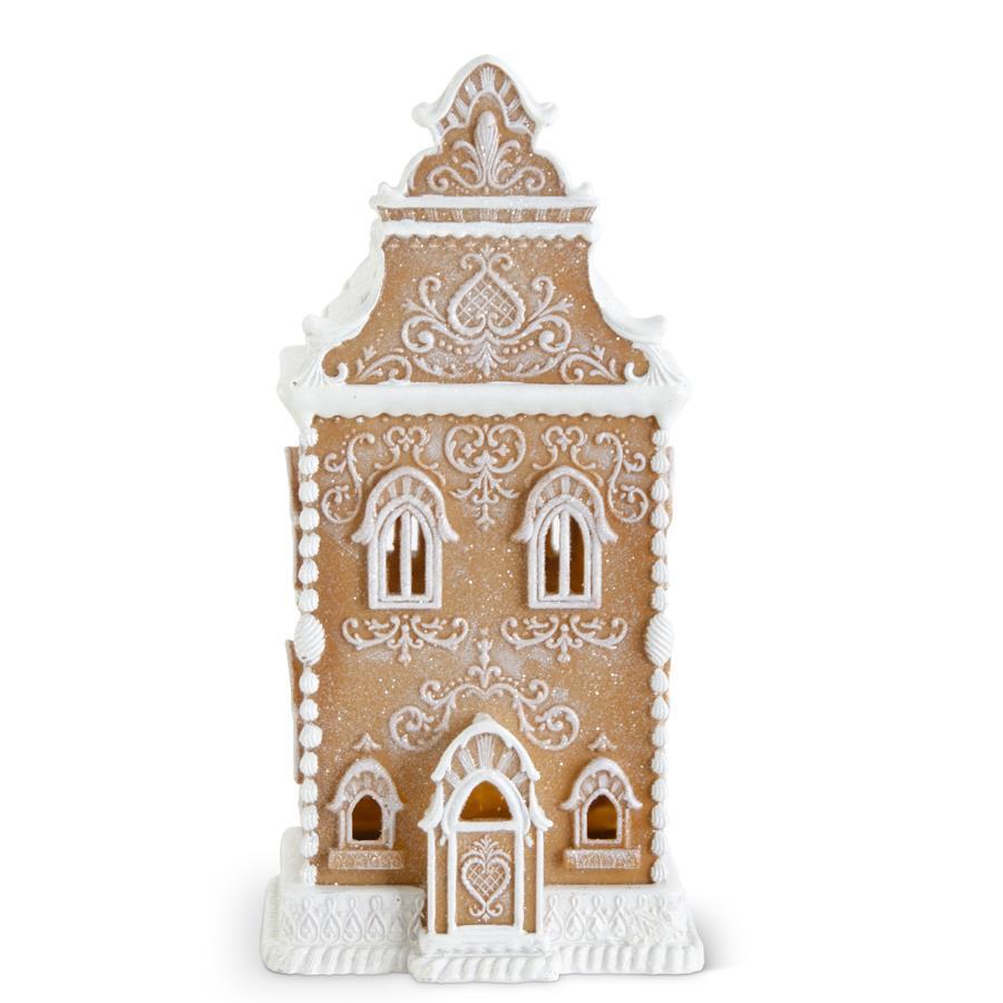 Gingerbread House With Light – The Permanent Garden