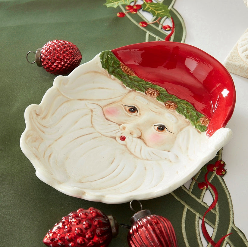 Santa Face Plate – The Permanent Garden